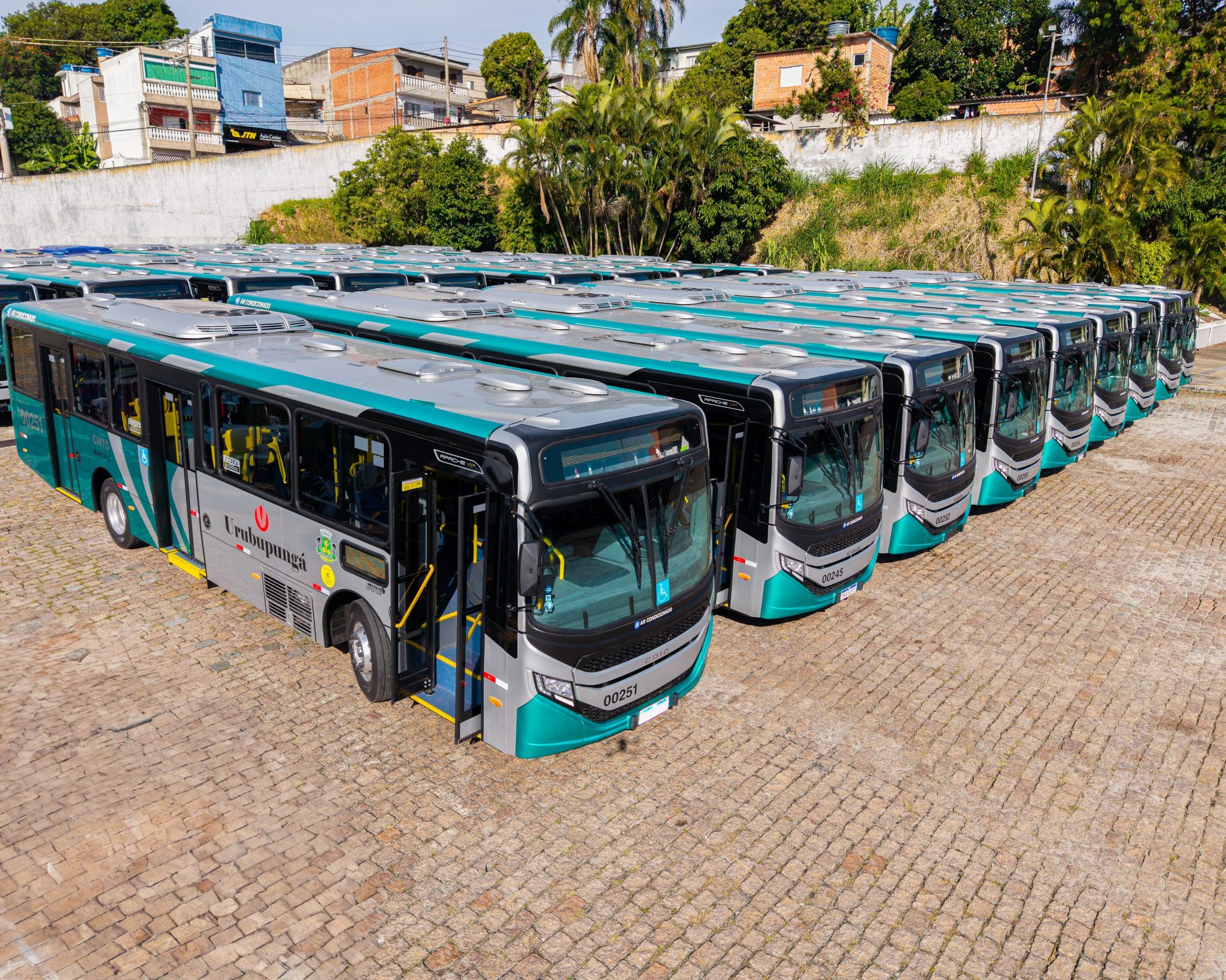 Urubupungá entrega 30 novos ônibus para Osasco - Prefeitura de Osasco